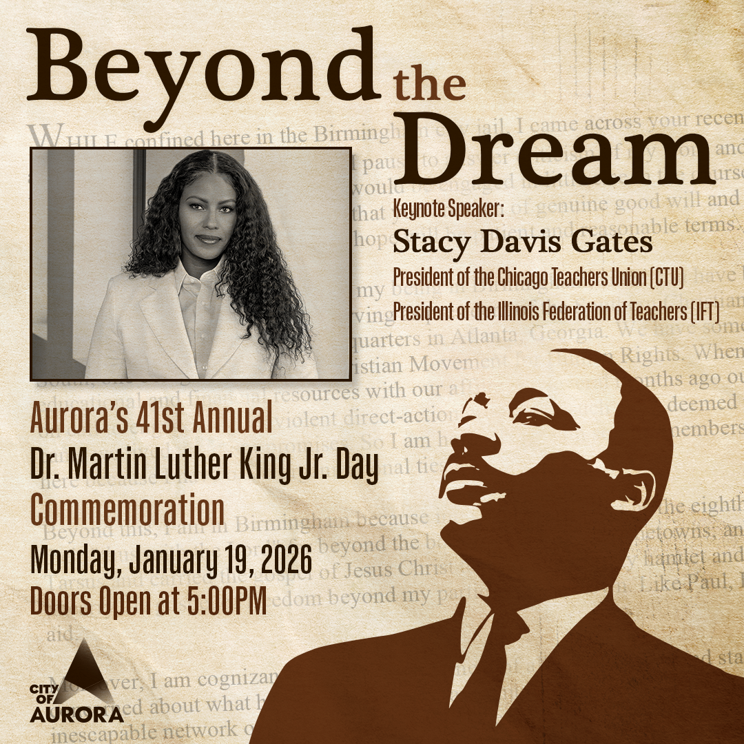 This Week In The City Of Aurora: Save the Date for MLK Day Ceremony ...