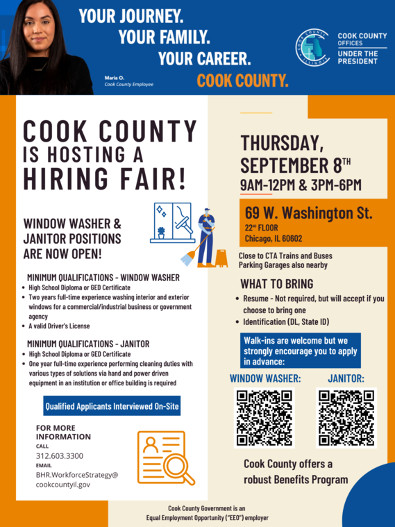 We're Hosting a Hiring Fair!