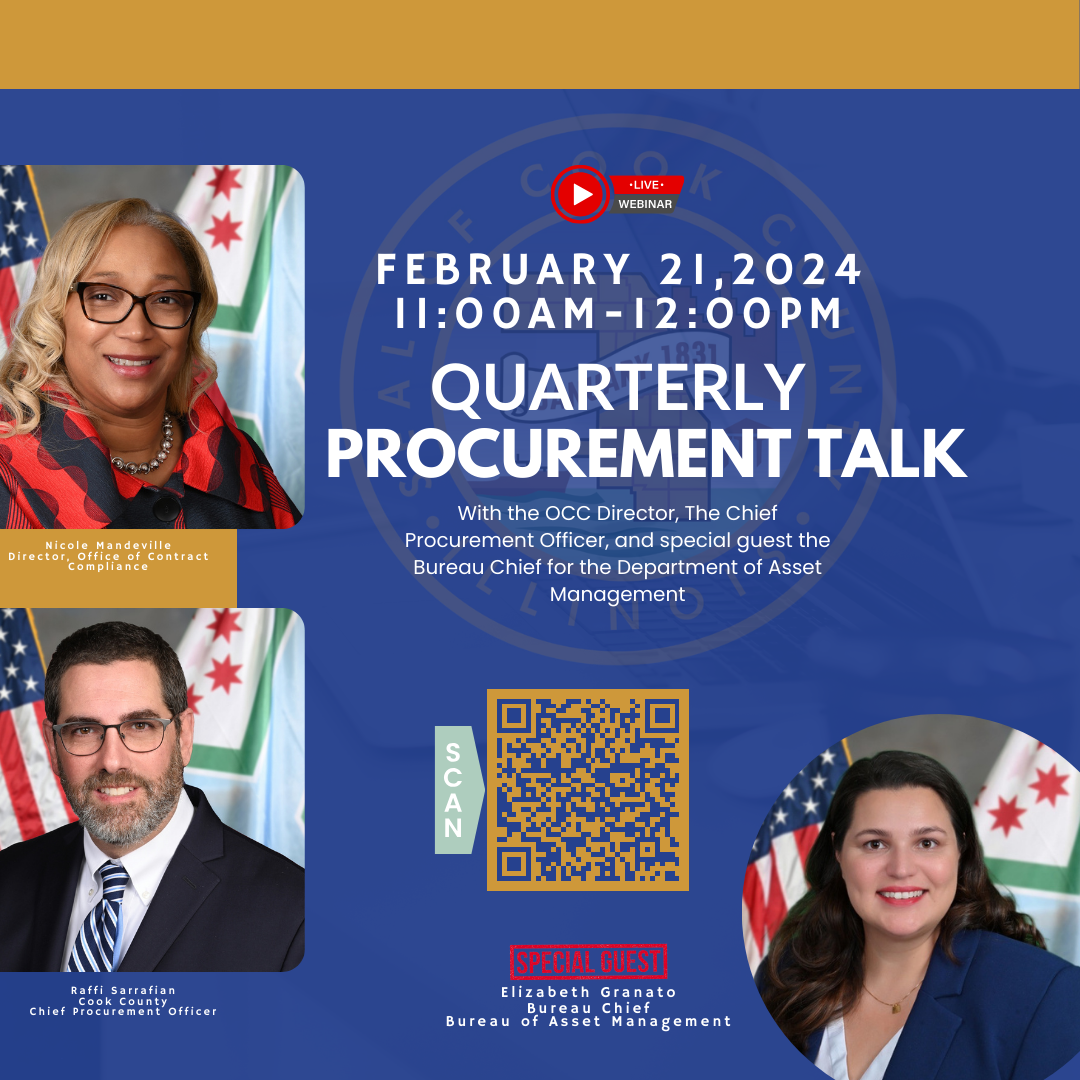 REGISTER FOR OUR UPCOMING PROCUREMENT TALK