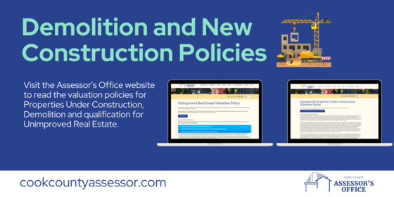 Demolition and New Construction Valuation Policies