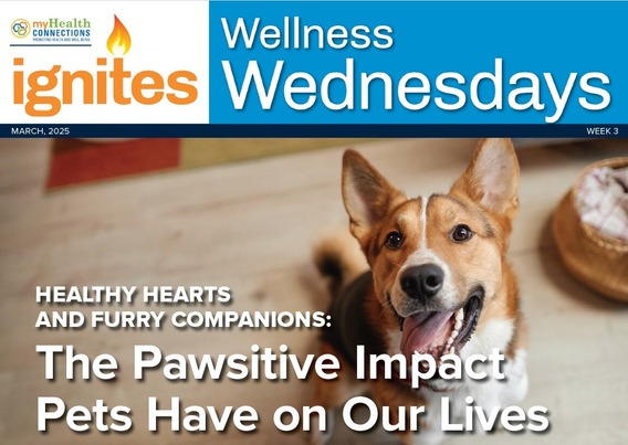 Wellness Wednesday - The Pawsitive Impact Pets Have on Our Lives.