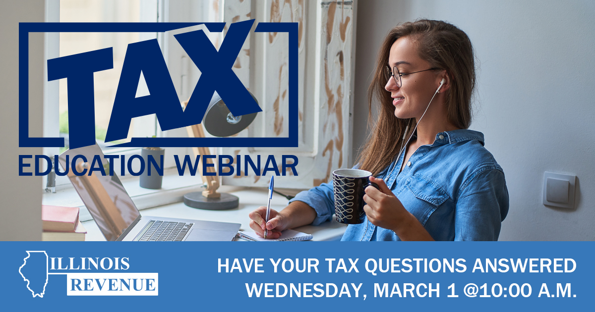 Join us for our Tax Education Webinar - March 1, 2023