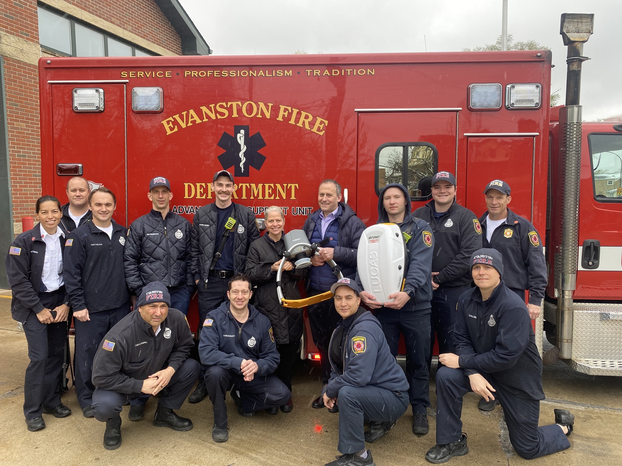 Press Release: Evanston First Responders Foundation Donations Provide ...