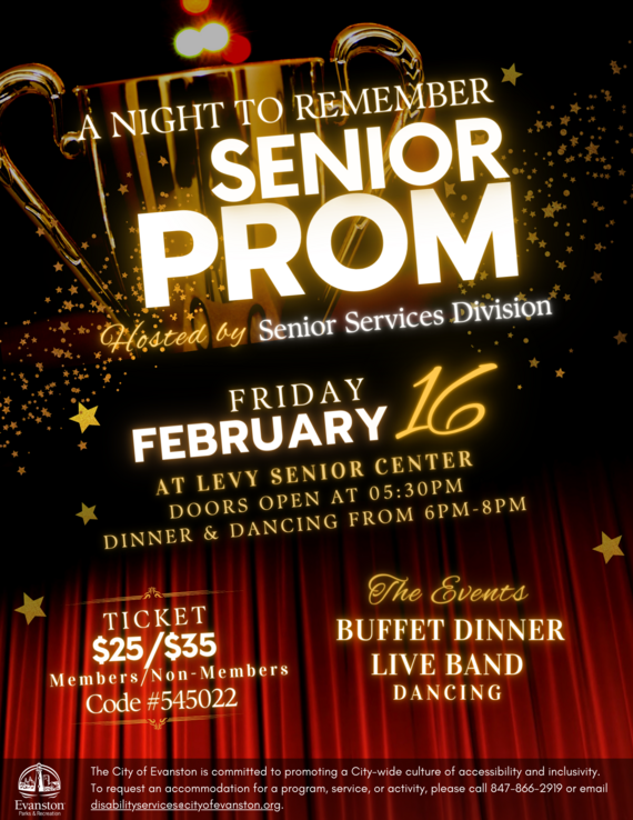 Levy e-News: Senior Prom, New Membership Program, and more!