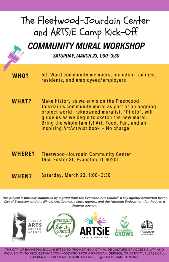 EPR e-News: Open Mic Night, Spring Break Camps, Egg Hunt, and more!