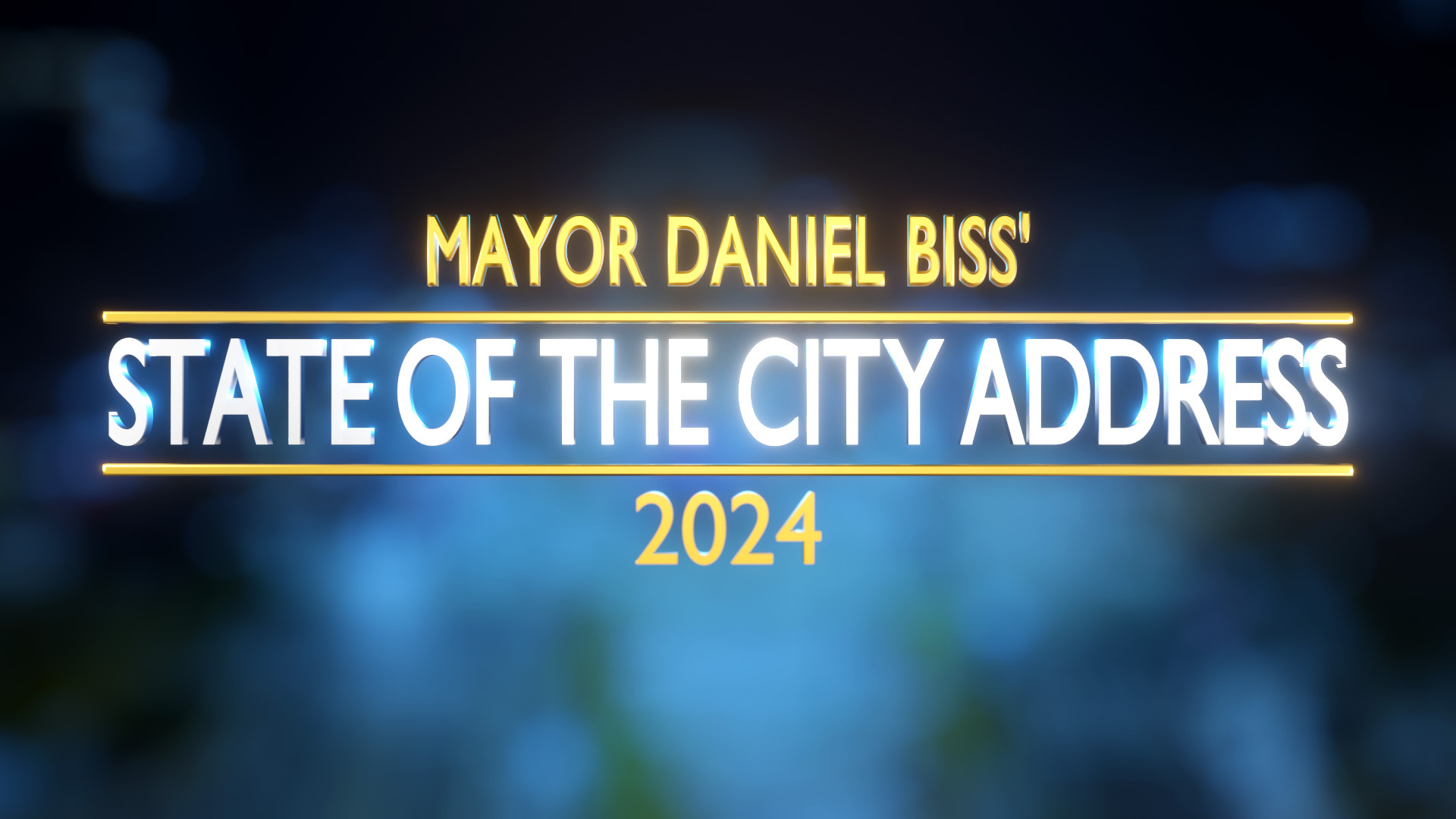 Press Release: Watch Mayor Biss' 2024 State of the City Address