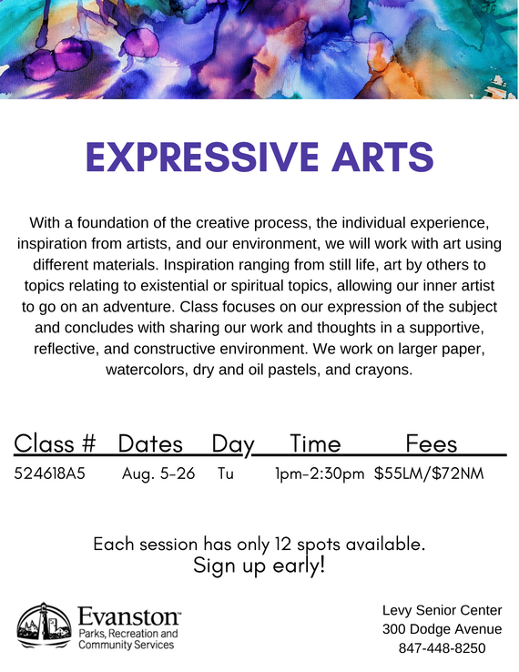 Levy e-News: Farm Stand Fridays, Expressive Arts, Levy Lectures, and more!