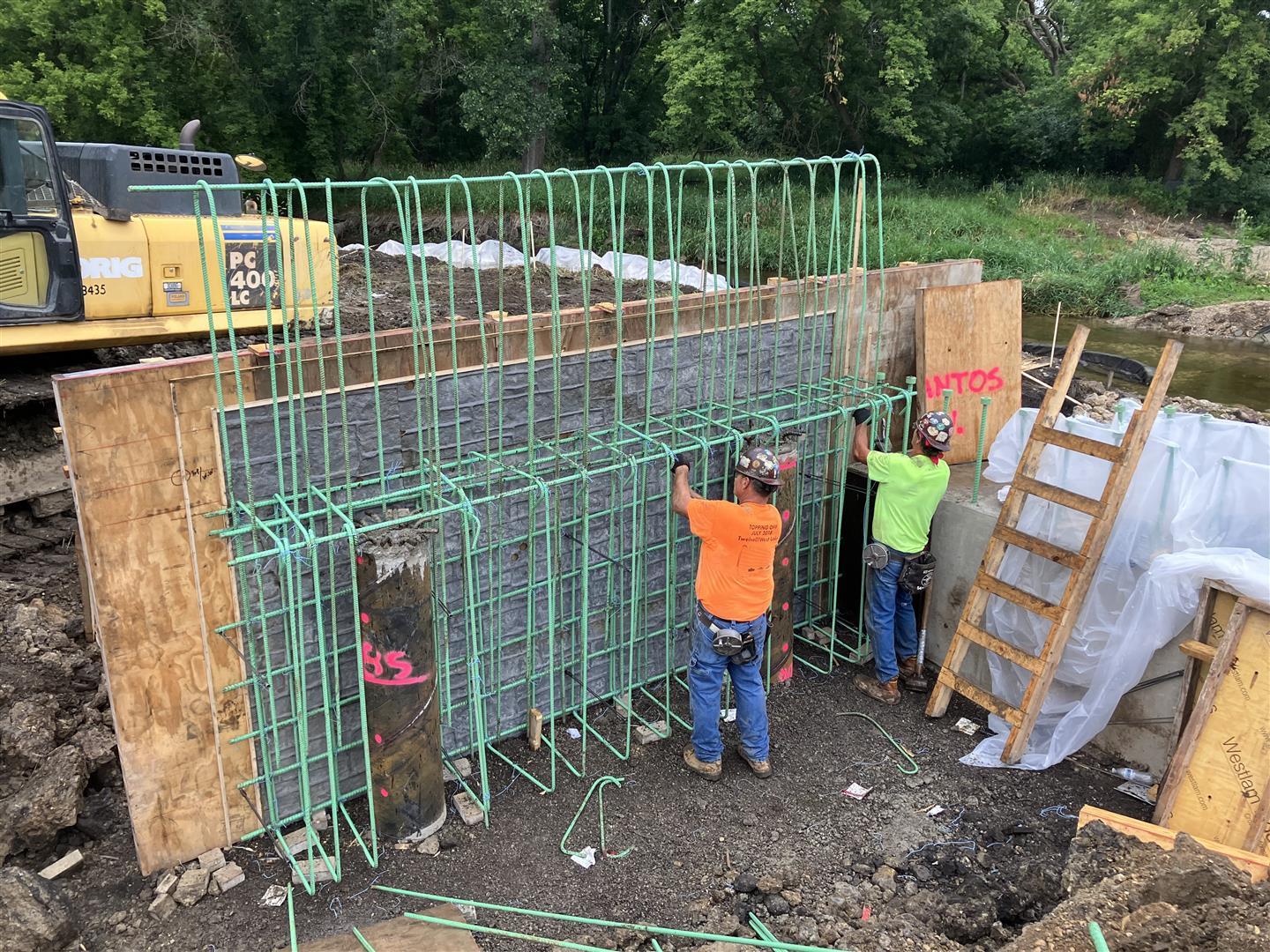 Construction Update: Hart Road Bridge Construction