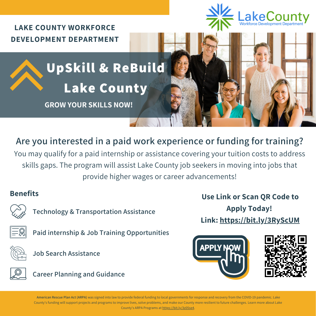 Funding for training or a paid work experiencing now available!