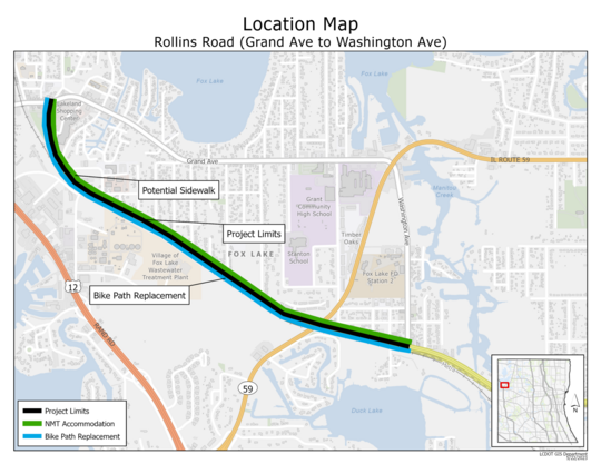 Input Wanted! Rollins Road Improvements in Fox Lake