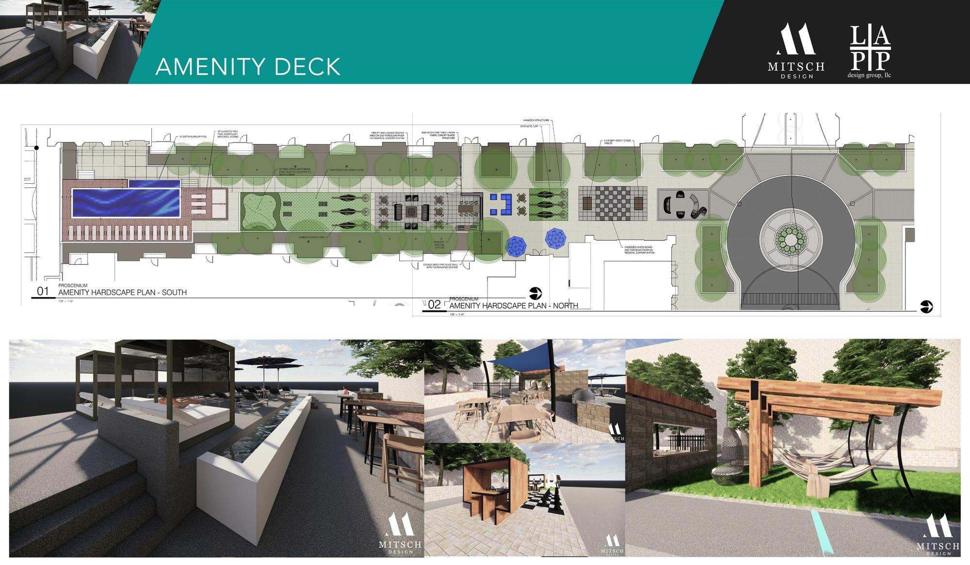 Carmel's Proscenium nearing completion of $1M Amenity Deck