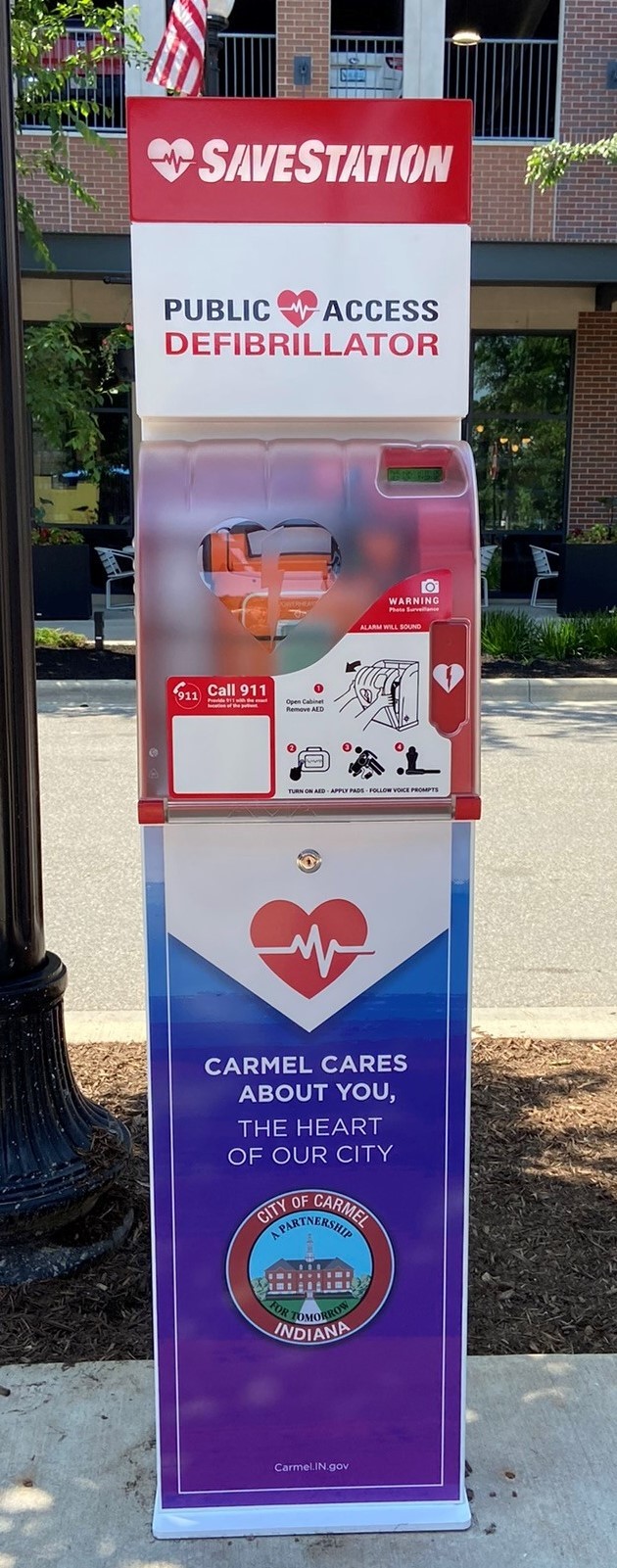 Media Advisory: AED station installed in Arts & Design District