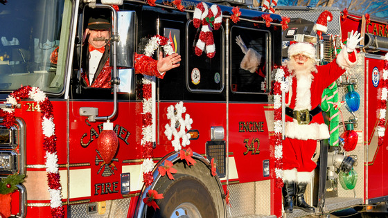 News Release: Santa Tours starting in Carmel Nov. 23