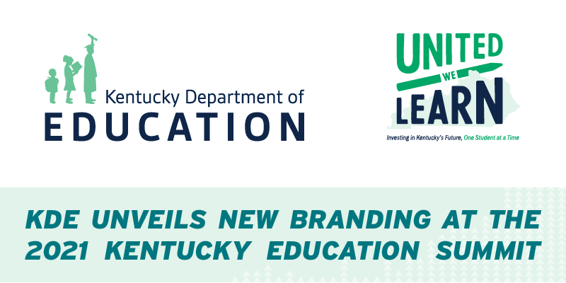 KDE unveils new branding at the 2021 Kentucky Education Summit