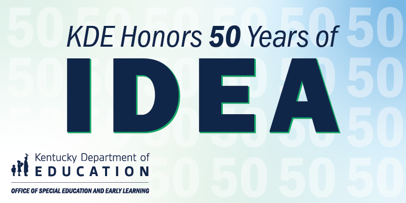 KDE's Office of Special Education and Early Learning honors 50 years of ...