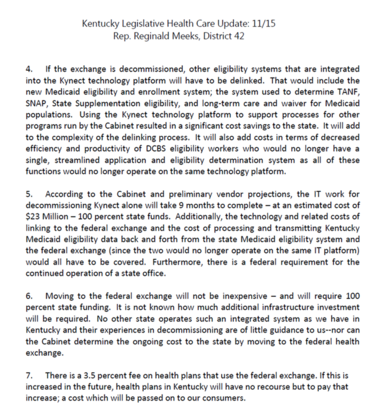 District 6 Dispatch November 18th