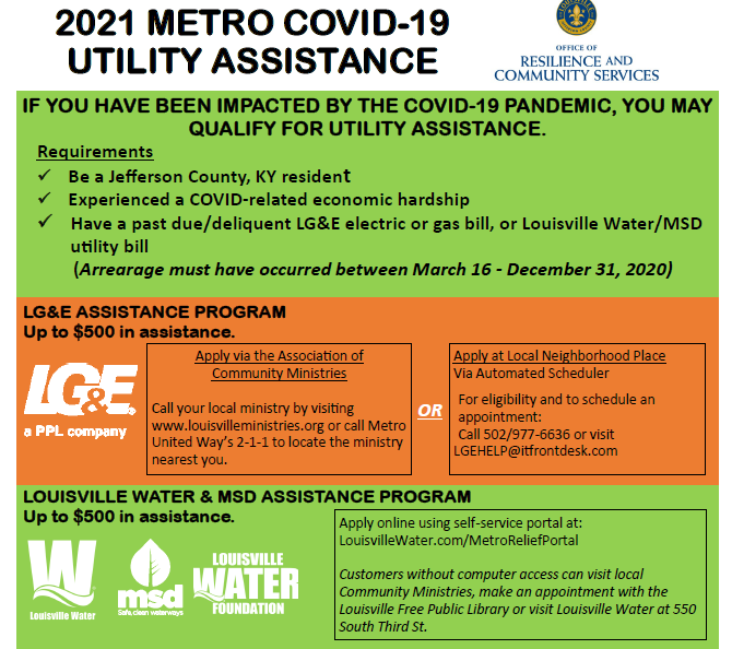 City’s launches $10 million COVID-19 Utility Relief Program