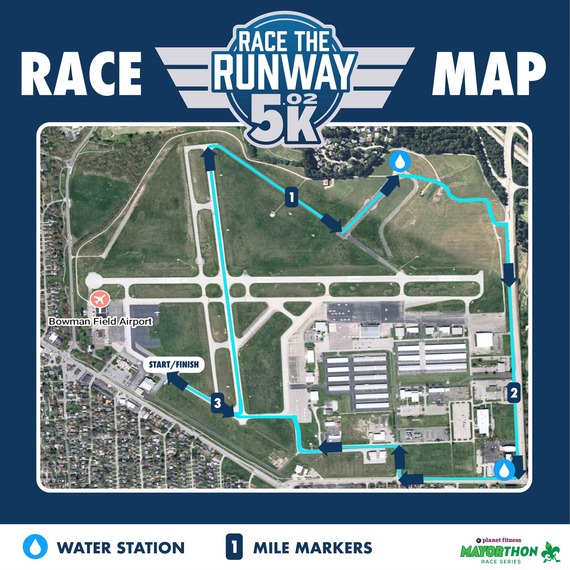 Ready, set, run.... The countdown to Race the Runway 5.02K is on!