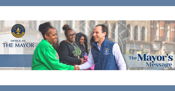 The Mayor's Message, Mayor Greenberg's Monthly Update