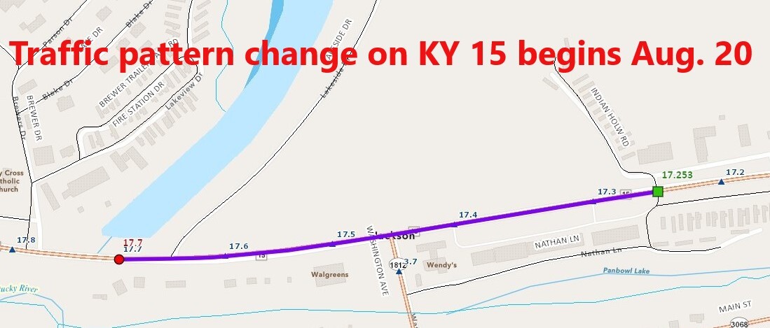 Changes made to traffic management plan for KY 15 project in Breathitt ...