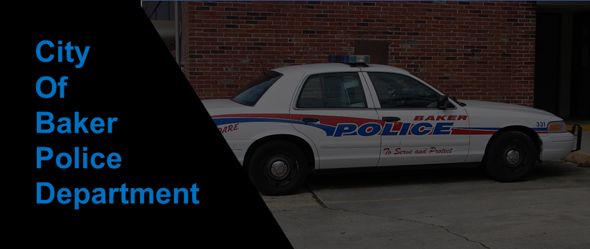 City of Baker Police Department is Paying Tribute to Lieutenant ...