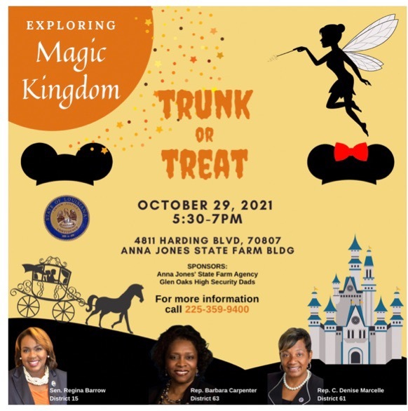 Trunk-or-Treat Event with Sen. Regina Barrow, Rep. Barbara Carpenter ...