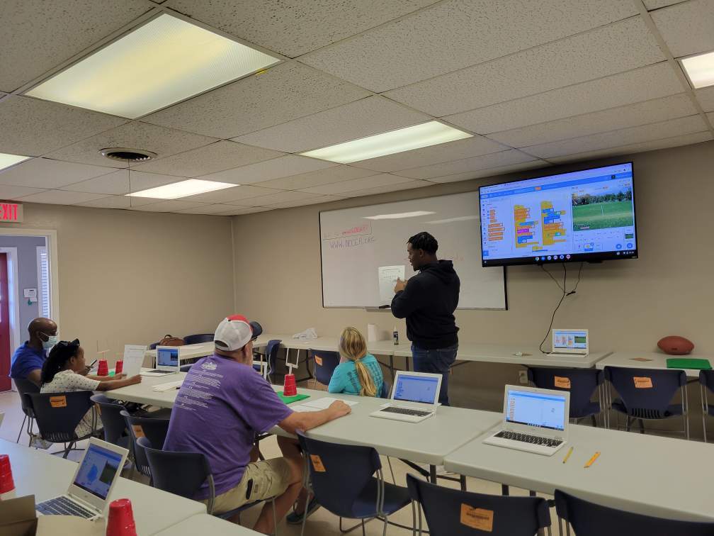 STEM Saturday's Math of Football Event Scored Several Touchdowns!