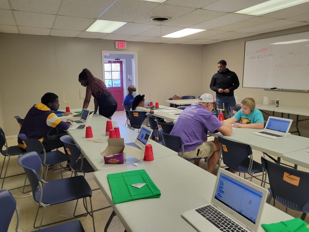 STEM Saturday's Math of Football Event Scored Several Touchdowns!