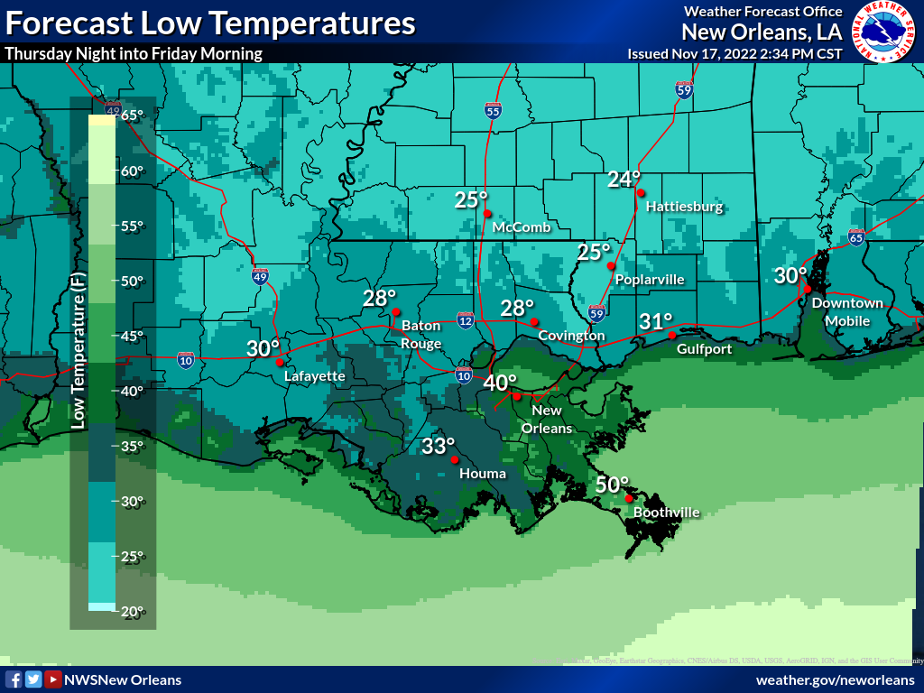 Weather Alert Update: NWS Revises Forecast to Include Hard Freeze ...
