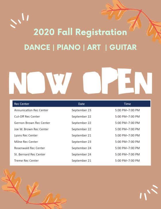 NORD Updates: NORD Commission Meeting today, Cultural Arts Registration ...