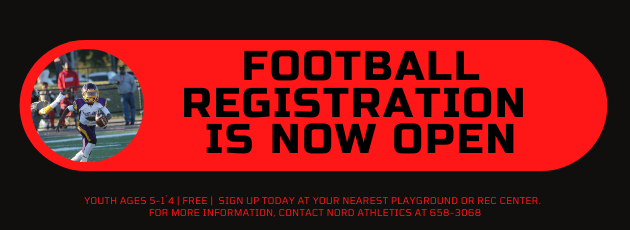 NORD Updates: Lake Charles Donation Drive, Football Registration, Fall ...