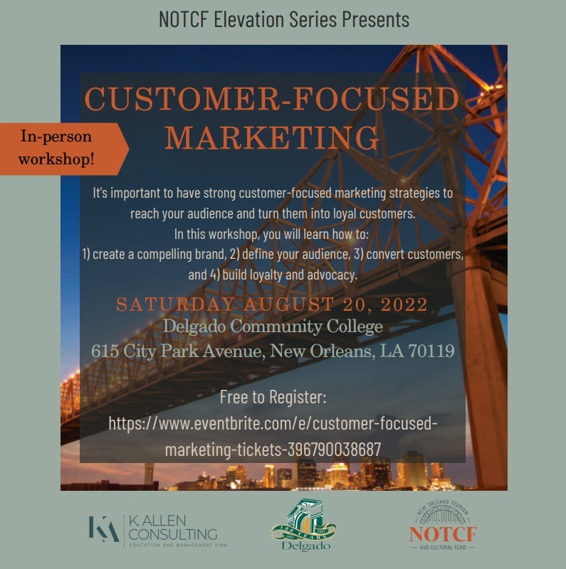 NOTCF Elevation Series: Customer-Focused Marketing