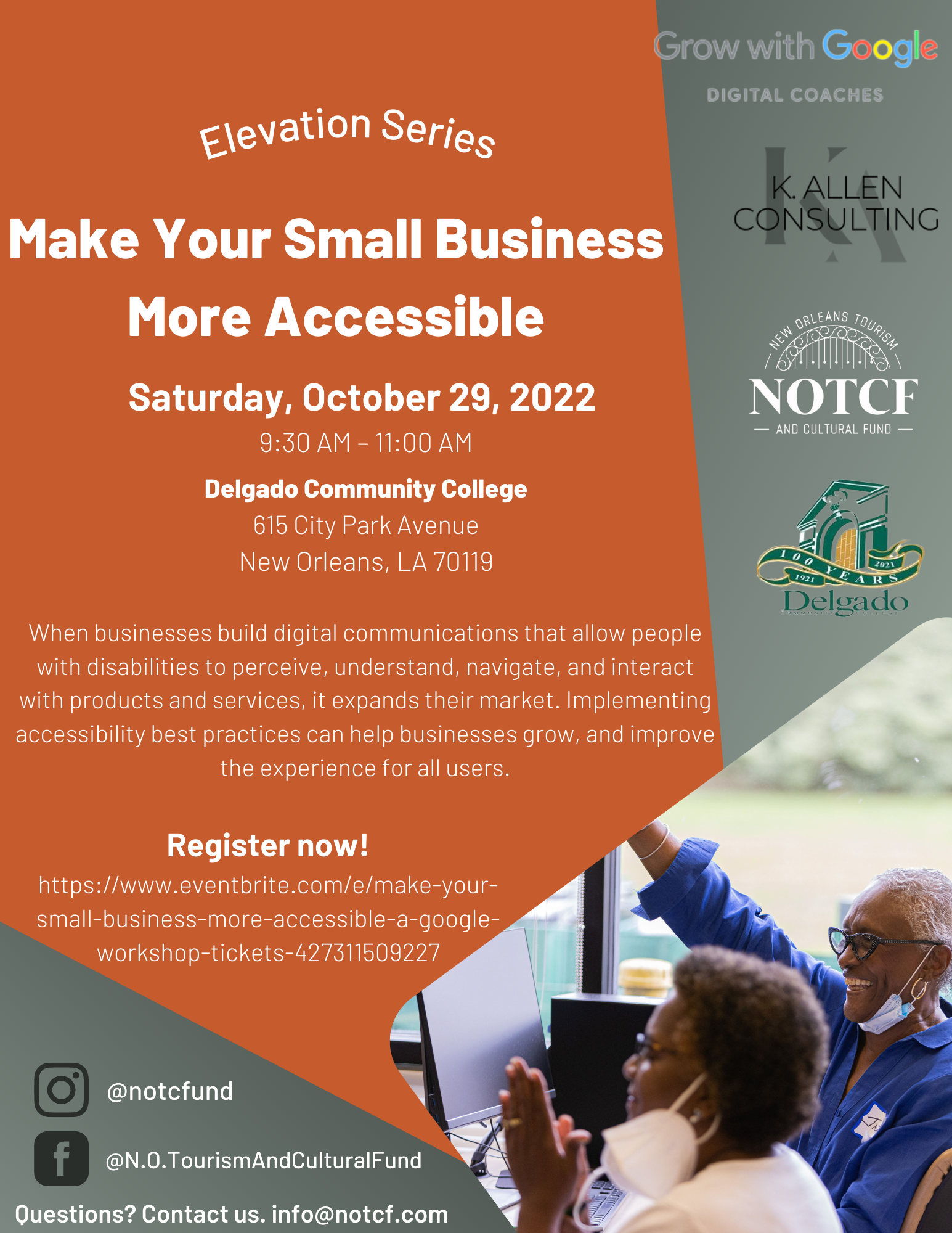 NOTCF Elevation Series: Make Your Small Business More Accessible (A ...