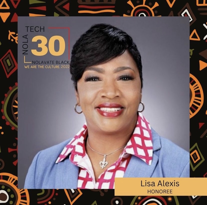 Lisa Alexis Recognized as NOLA Tech 30 Honoree