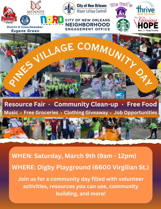 Join Us for a Neighborhood Cares Day in Pines Village!