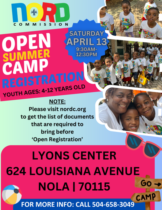 NORD YOUTH SUMMER CAMP *OPEN REGISTRATION*