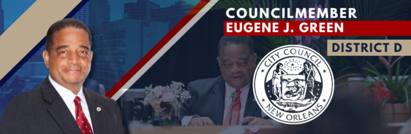 Councilman Eugene Green Issues a Statement on the Pending End of the Consent Decree in New Orleans