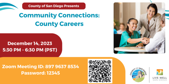County of San Diego Community Connections: County Careers