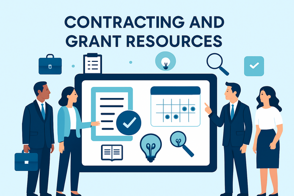 August Contracting and Grant Resources