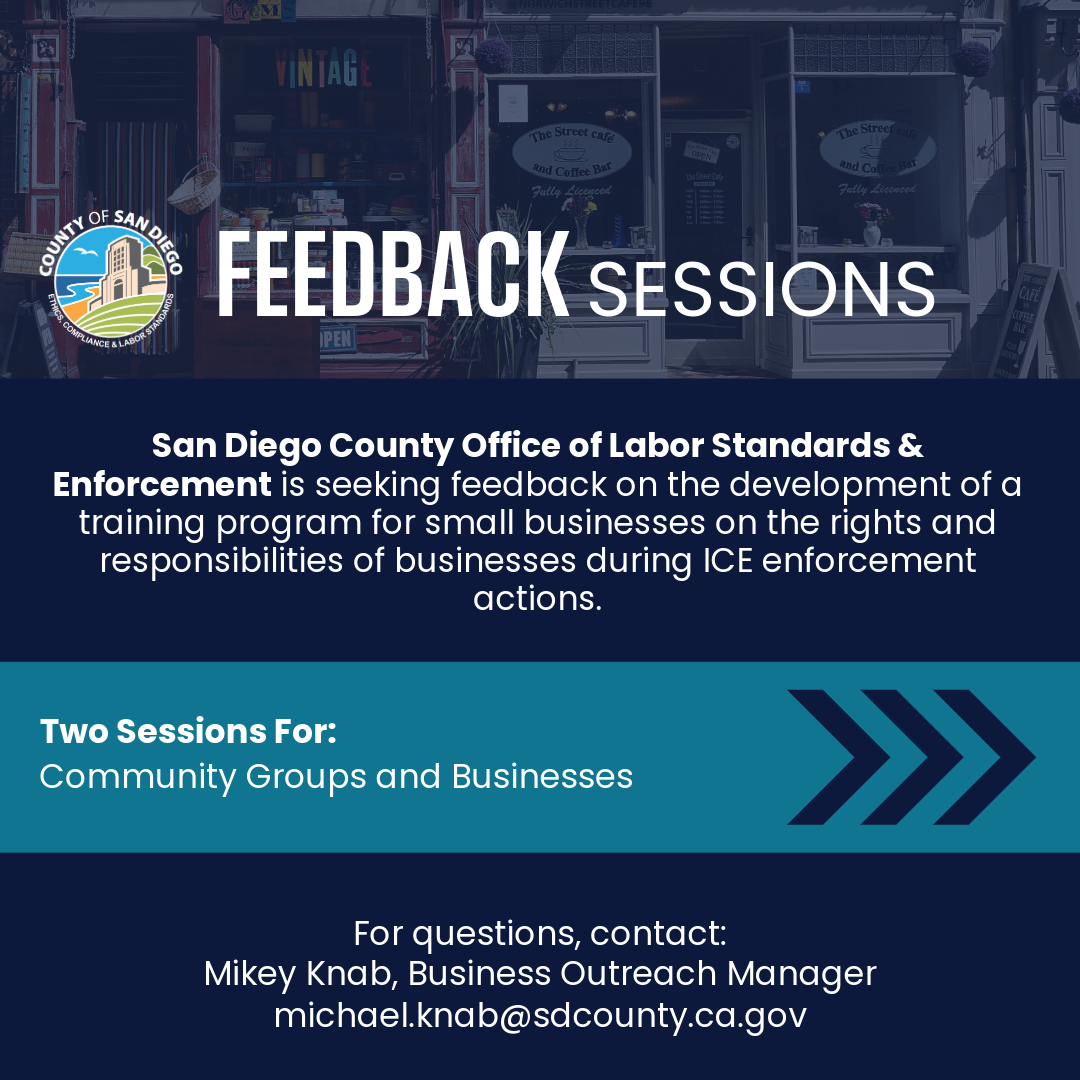 Business & Community Feedback Needed: Training on Business Rights ...