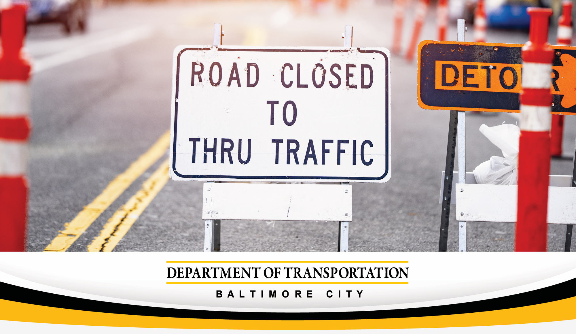 Emergency Road Closures for 3000-3200 Blocks of Belair Road