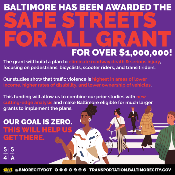 Department of Transportation Wins Federal Safe Streets and Roads For ...