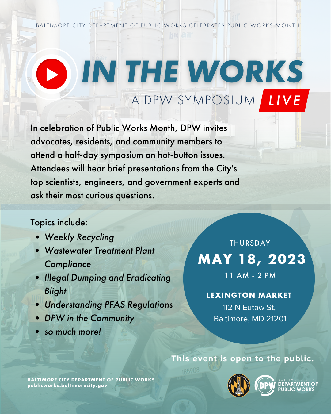 DPW IN THE WORKS Newsletter, May 2023 | Iss. 06