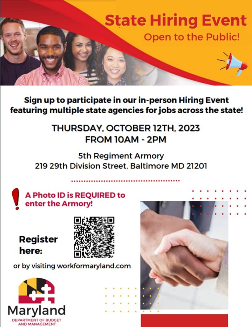 MOED Now Hiring Newsletter: Tuesday, October 3, 2023