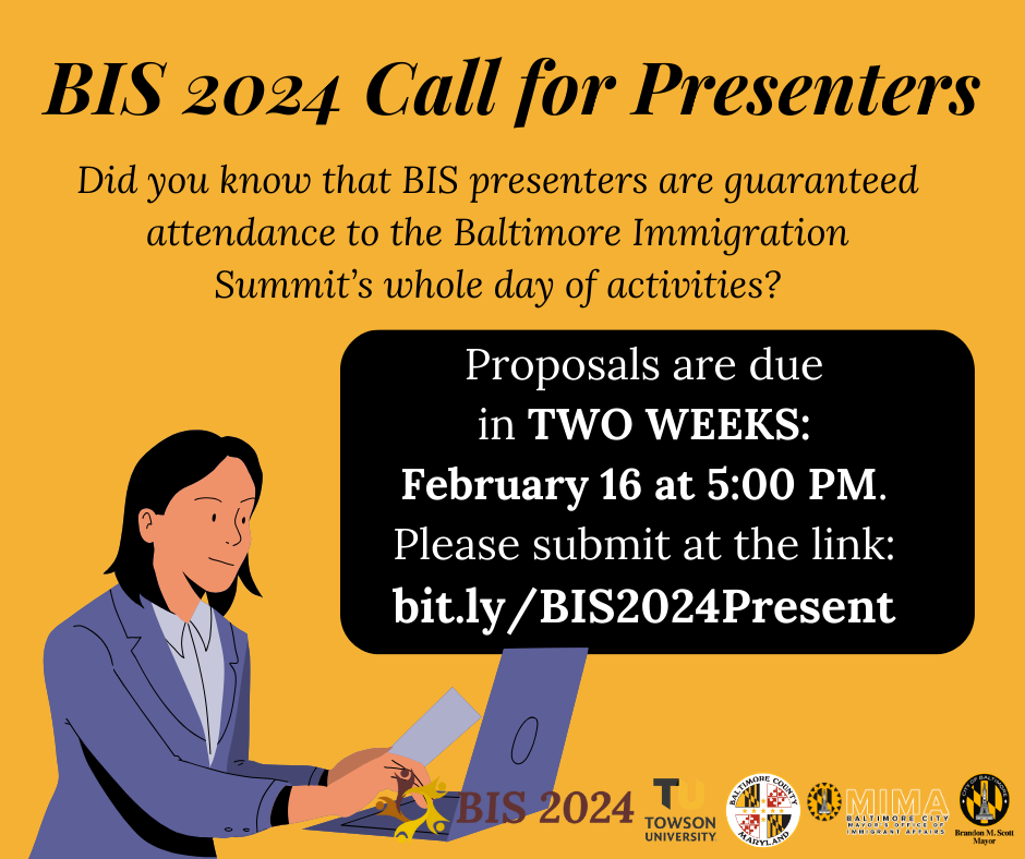 TWO WEEK REMINDER: Call for Proposals Deadline February 16th