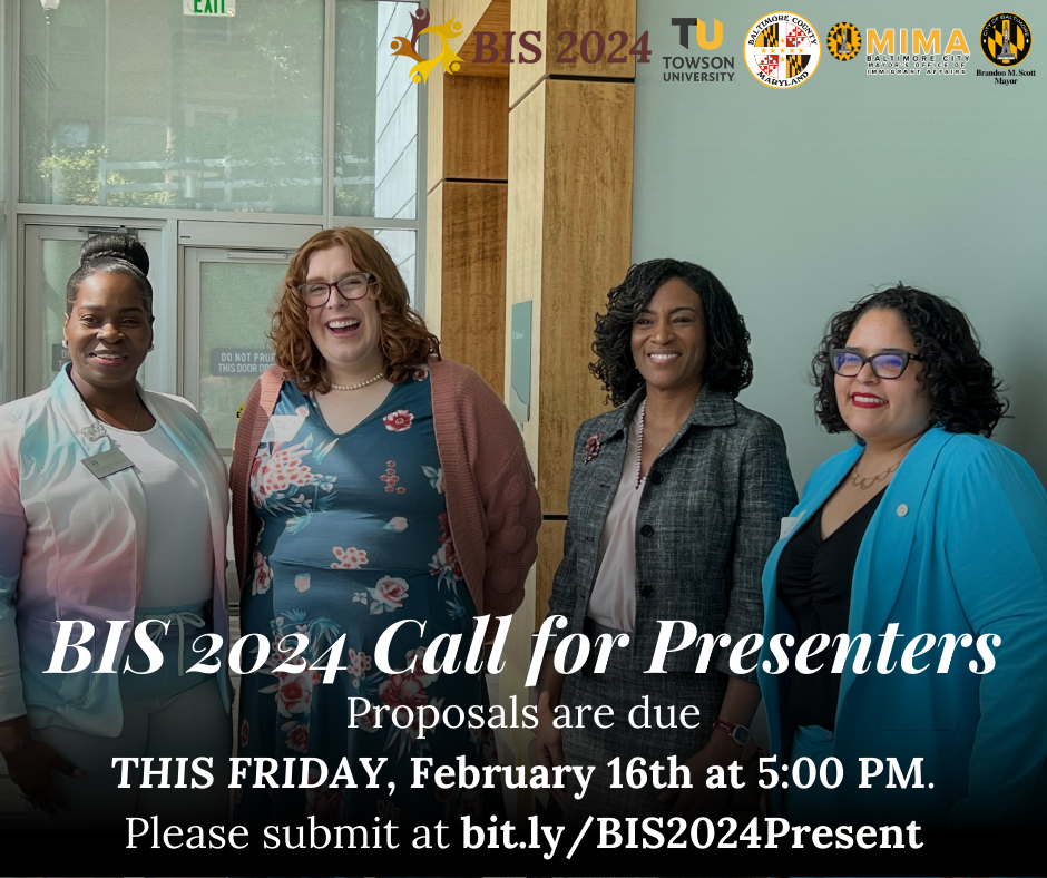 ONE WEEK REMINDER: Call for Proposals Deadline February 16th
