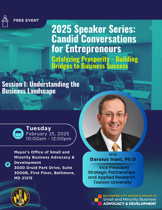 2025 Speaker Series: Candid Conversations for Entrepreneurs hosted by ...