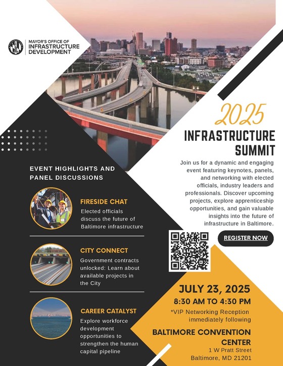 2025 INFRASTRUCTURE SUMMIT hosted by Mayor's Office of Infrastructure ...