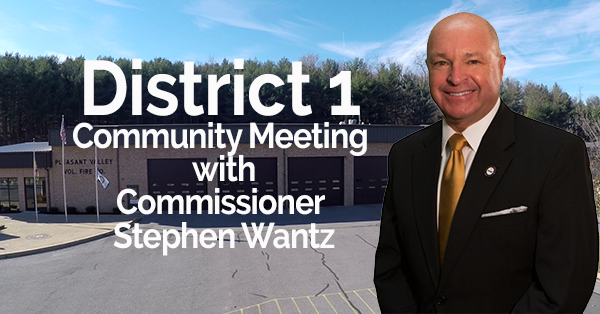 District 1 Community Meeting with Commissioner Stephen Wantz
