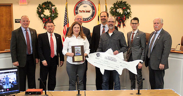 Piney Run Park's 2022 Big Fish Contest Winner Recognized